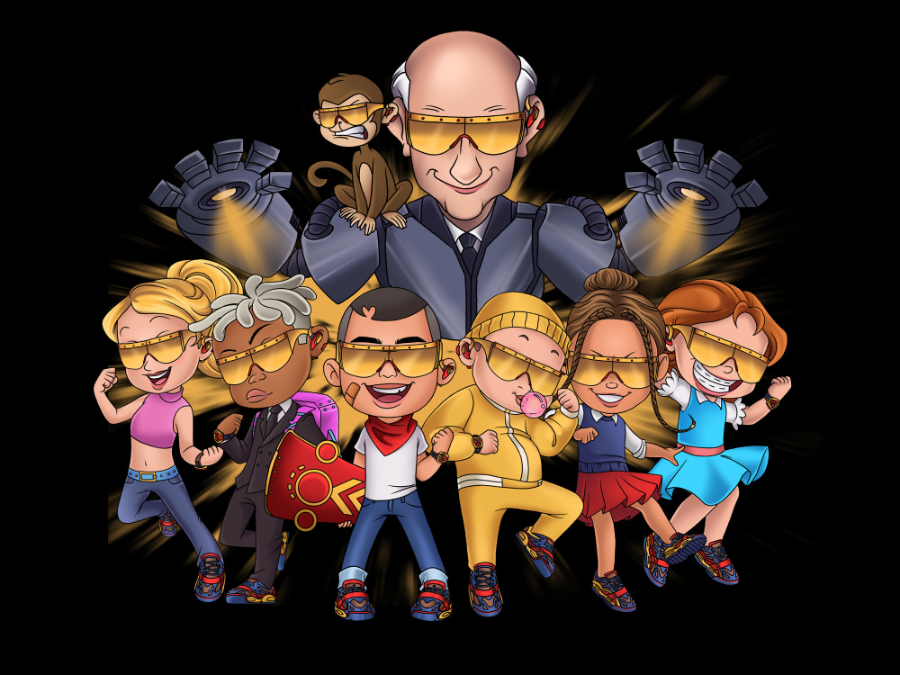 Amazing custom cartoon character | Upwork