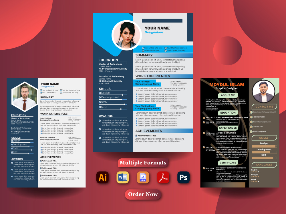 Professional Resume Design, CV and Cover Letter | Upwork