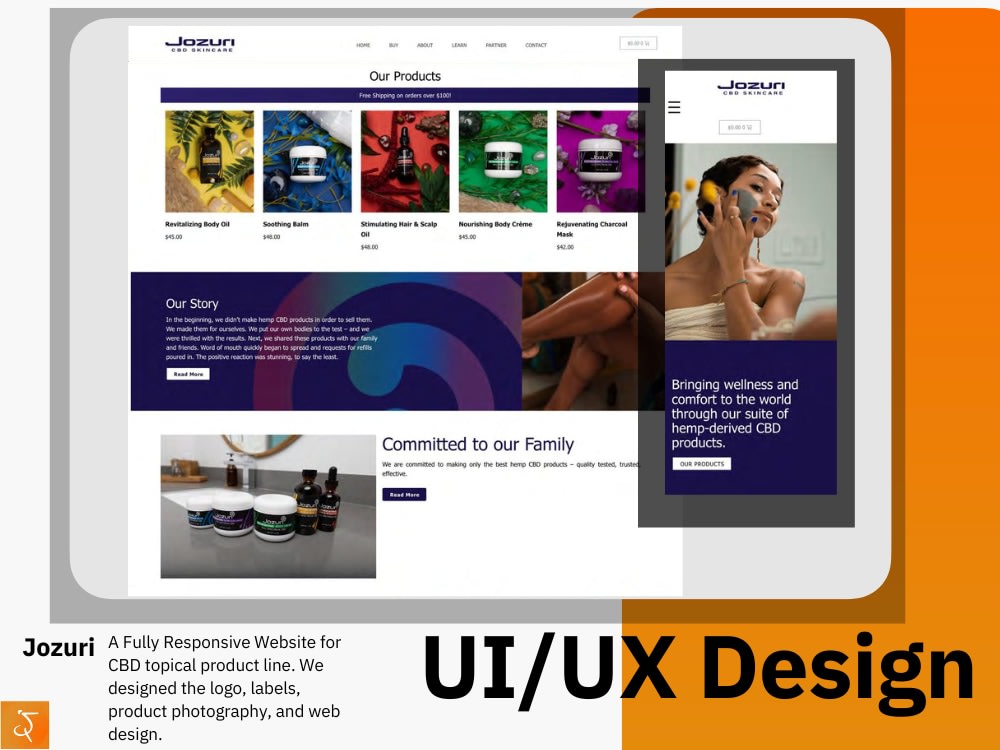 CRO based Website UI/UX design and Brand Guideline | Upwork