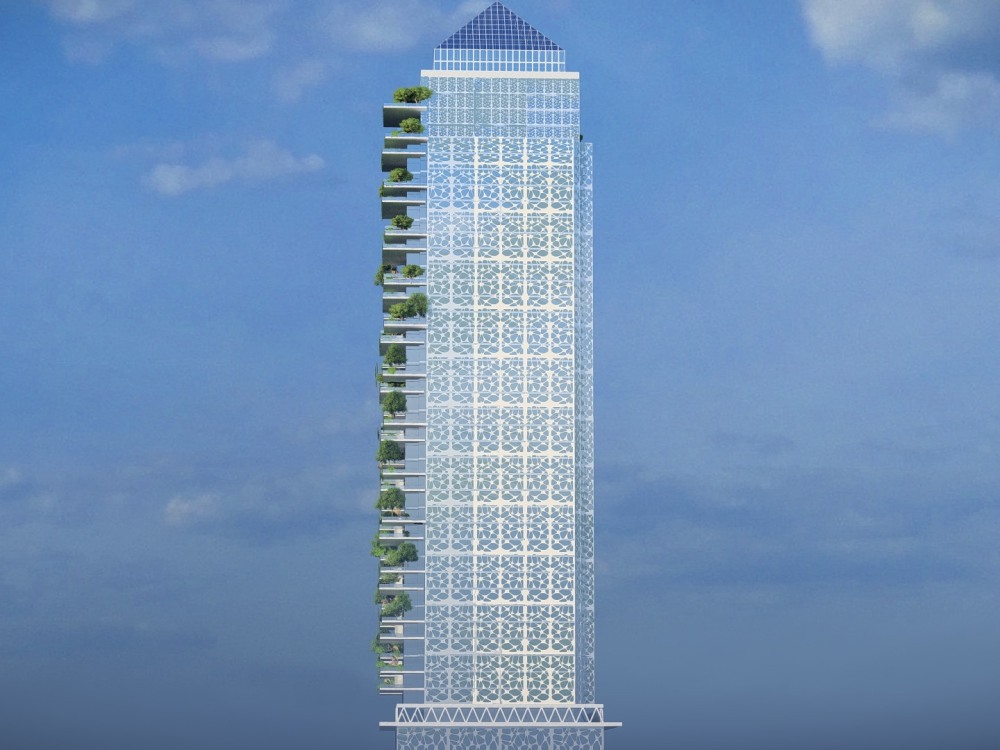 Architecture 3d design, Skyscraper 3d design, architectural rendering ...