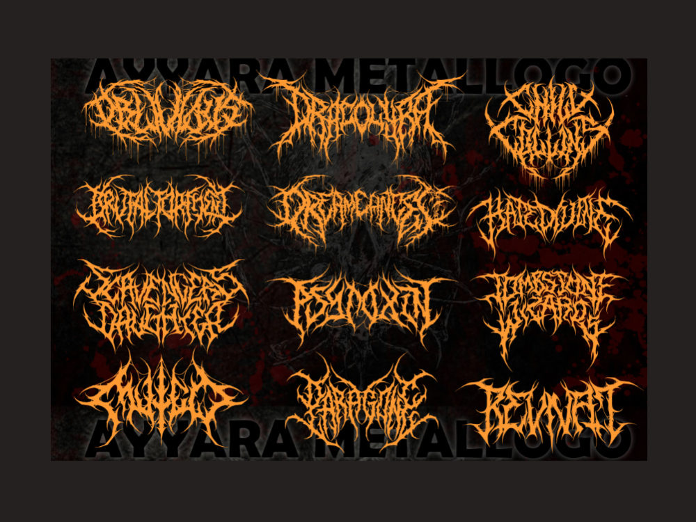 Forge your custom metal band logo | Upwork