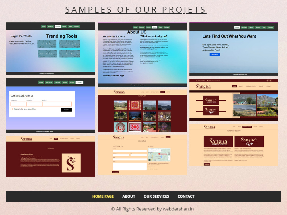 A very impressive web design which increase visitors to your website ...
