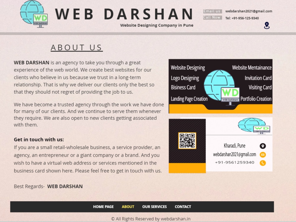 A very impressive web design which increase visitors to your website ...