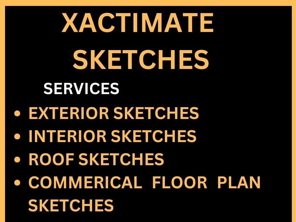 Xactimate sketches and insurance claim | Upwork