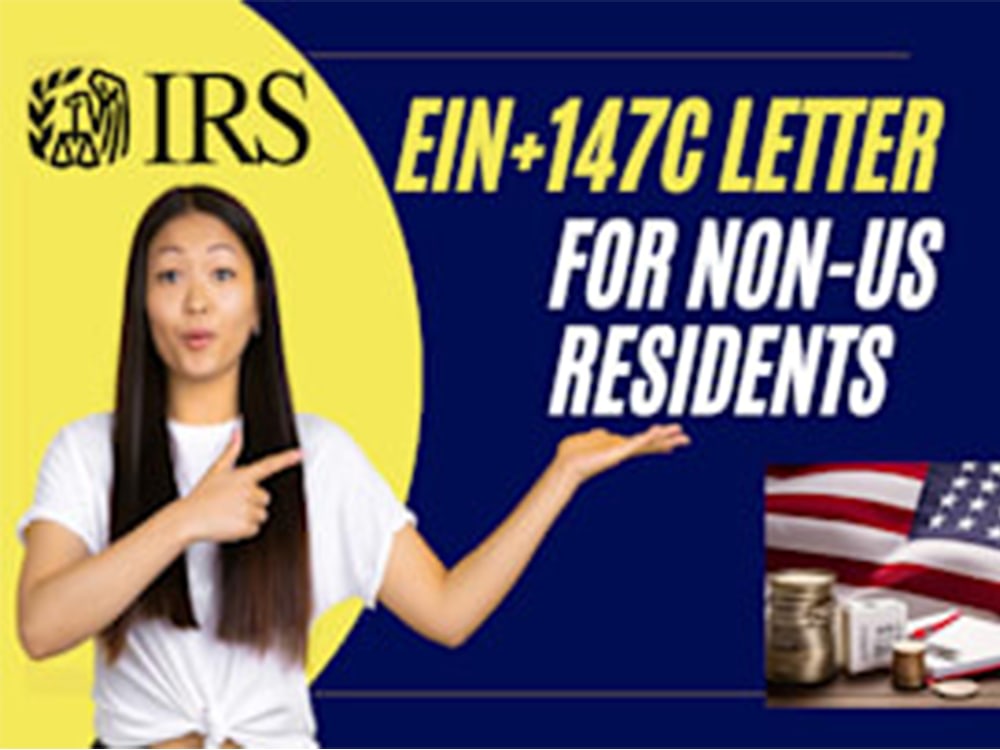 EIN number and Conformation Letter(147c) for non US citizens | Upwork