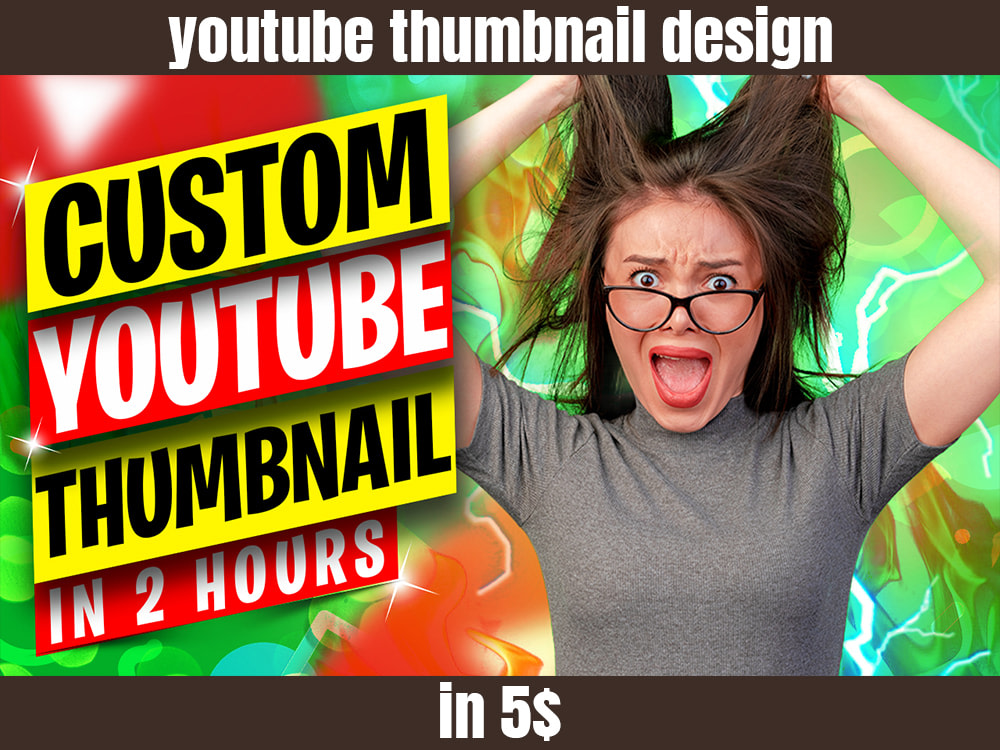 A High CTR, attractive and eye-catching YouTube Thumbnails | Upwork