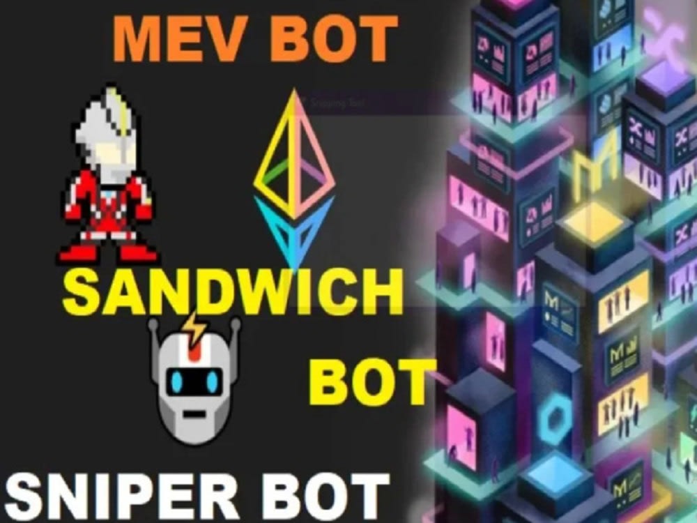 Build front running bot,sniper bot,arbitrage bot, mev bot,sandwich bot | Upwork