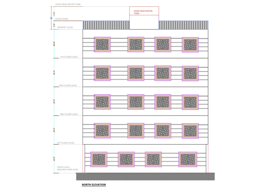 2d floor plan, furniture, textured plan for real estate | Upwork