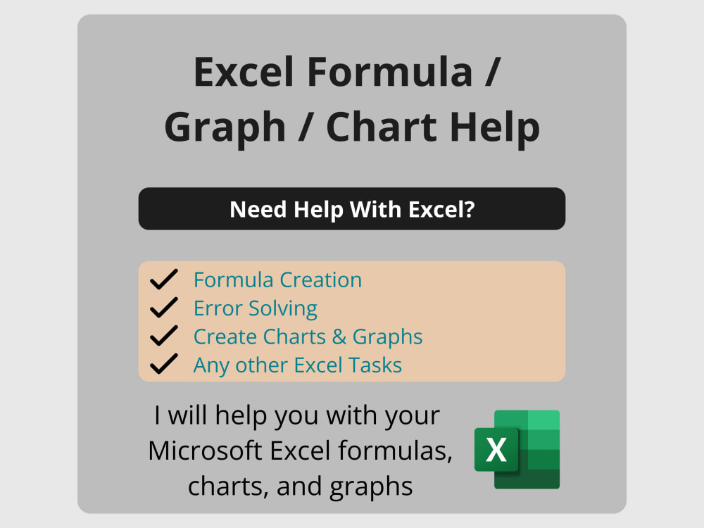 Excel Formula, Chart, or Graph Help - Assistance With Microsoft Excel ...