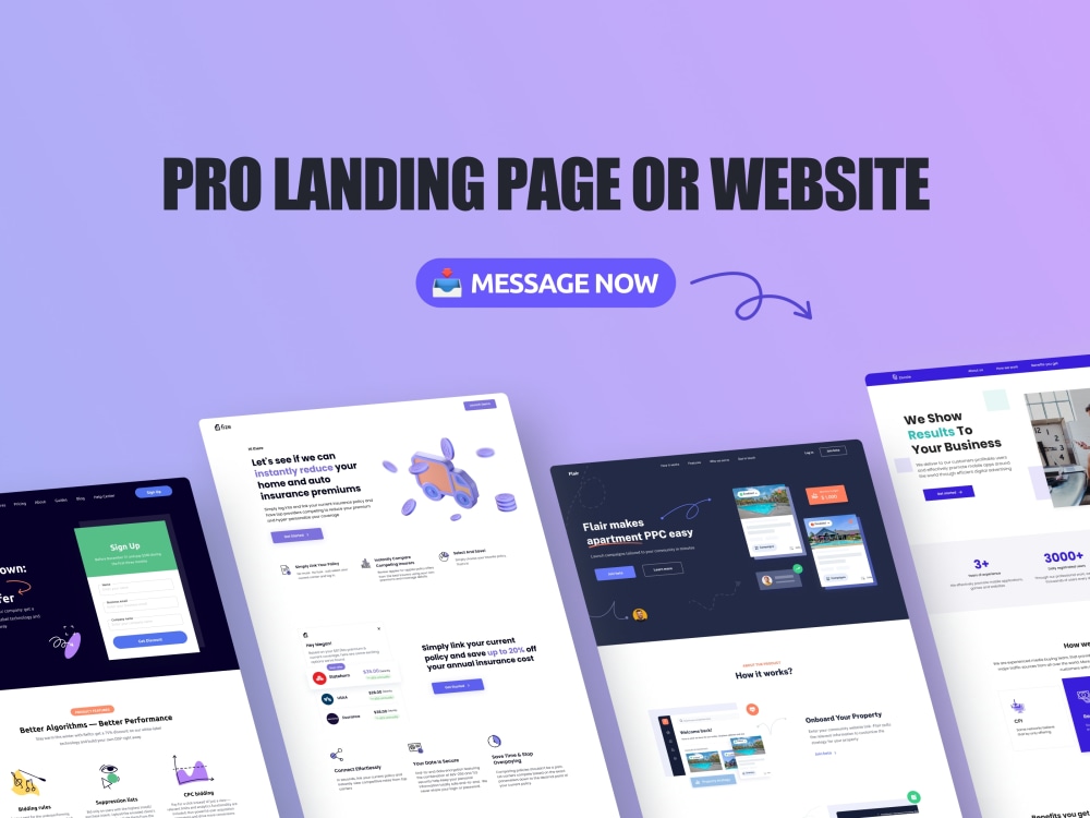 Conversion Rate Optimized (CRO) Website design for 72 hours | Upwork