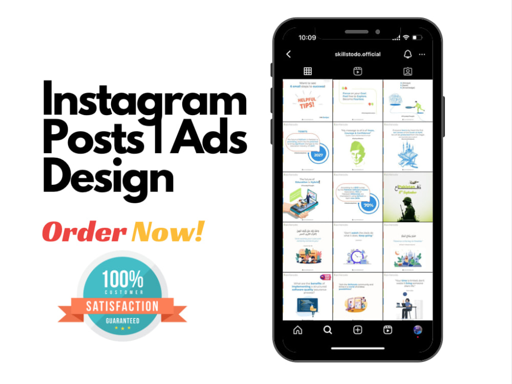 Eye-catching Instagram Posts | Ads | Banners | Collage | Upwork