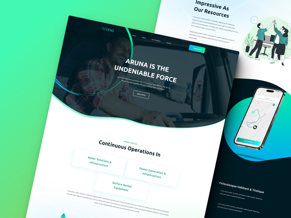 A clean SAAS Landing Page Design in Figma or PSD | Upwork