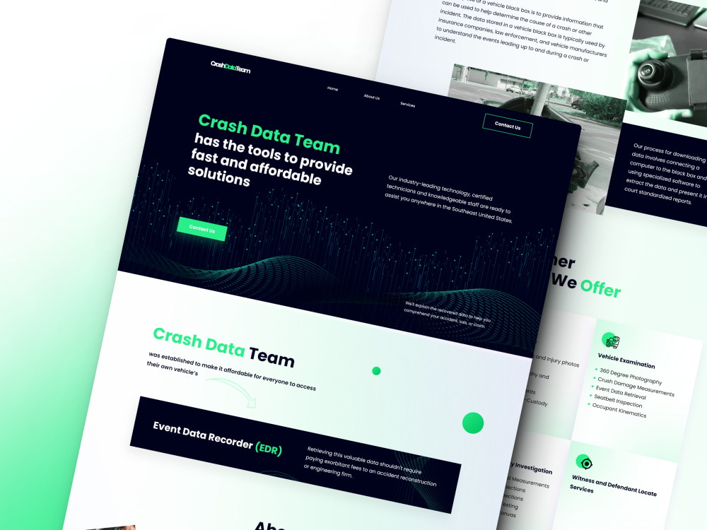 A clean SAAS Landing Page Design in Figma or PSD | Upwork