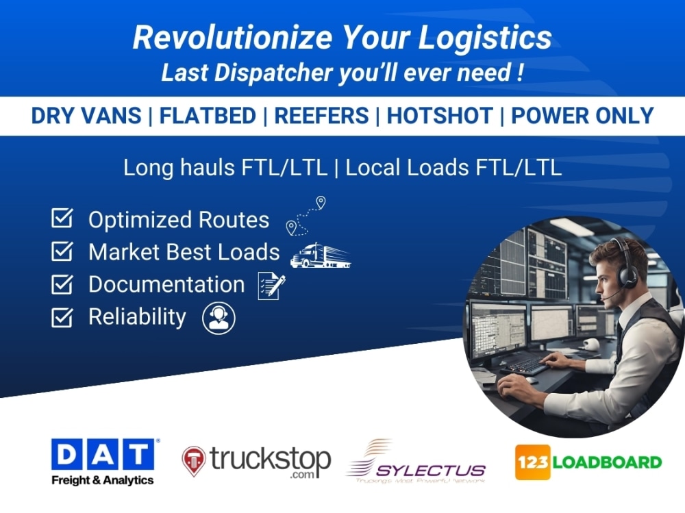 Truck Dispatcher Logistics Coordinator | Upwork