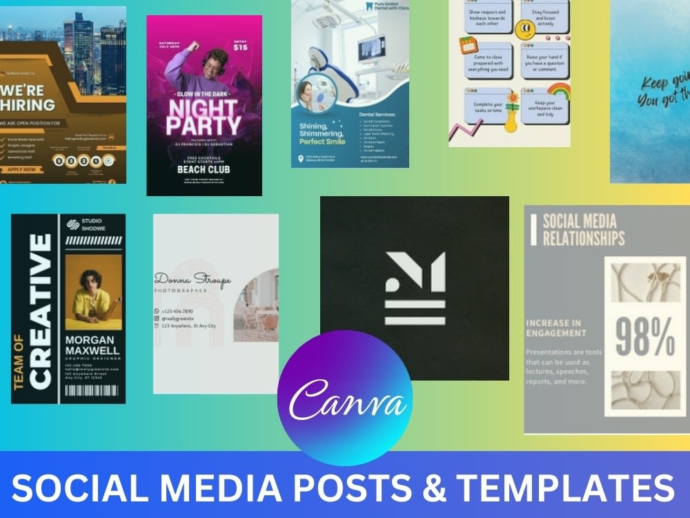 Expert Canva Designs For Your Social Media & Company | Upwork