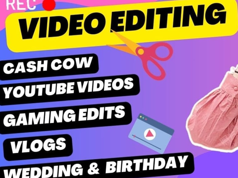 Awesome youtube video editing with amazing transitions. | Upwork