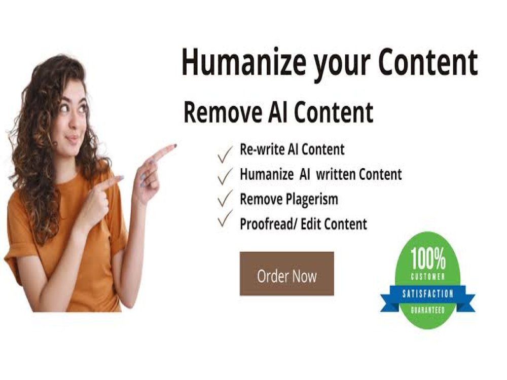 A himinize fully ai content from cart gtp or Google bard | Upwork