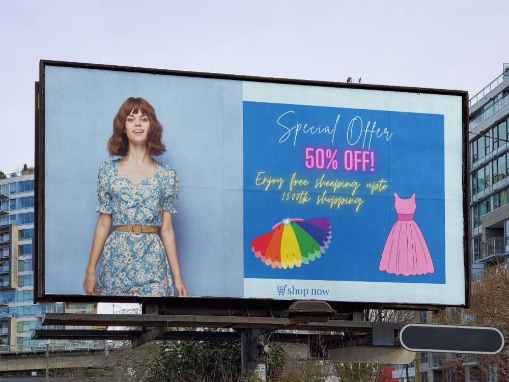 A creative, eye-catching banner that will attract the attention of ...