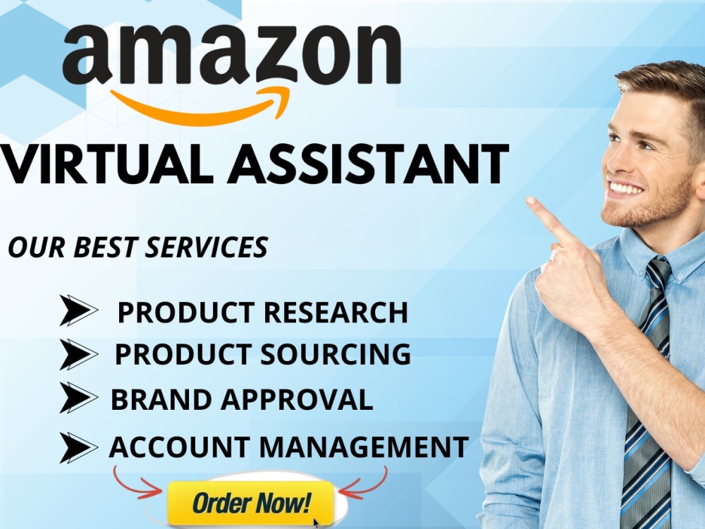 Amazon virtual assistant services and provide brand approval | Upwork