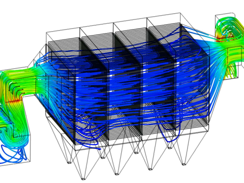 A benchmarked CFD analysis on Workbench Ansys | Upwork