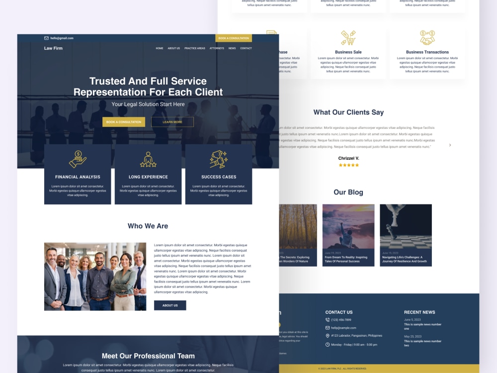 A Stunning UI/UX Design for your Website project | Upwork
