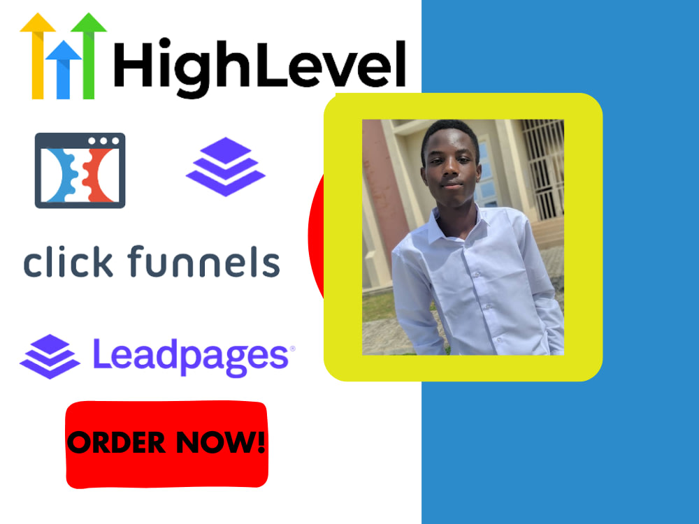 Responsive Landing Page With GoHighLevel, GHL Automation and Account ...