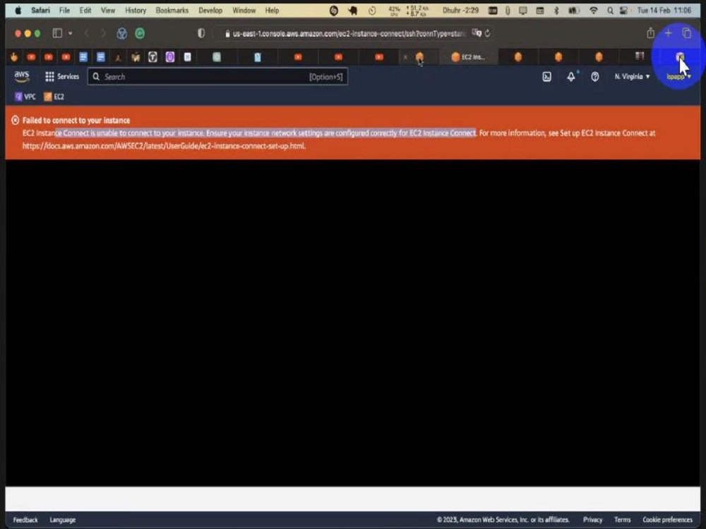 SSH Access to AWS EC2 instance with new key file | Upwork