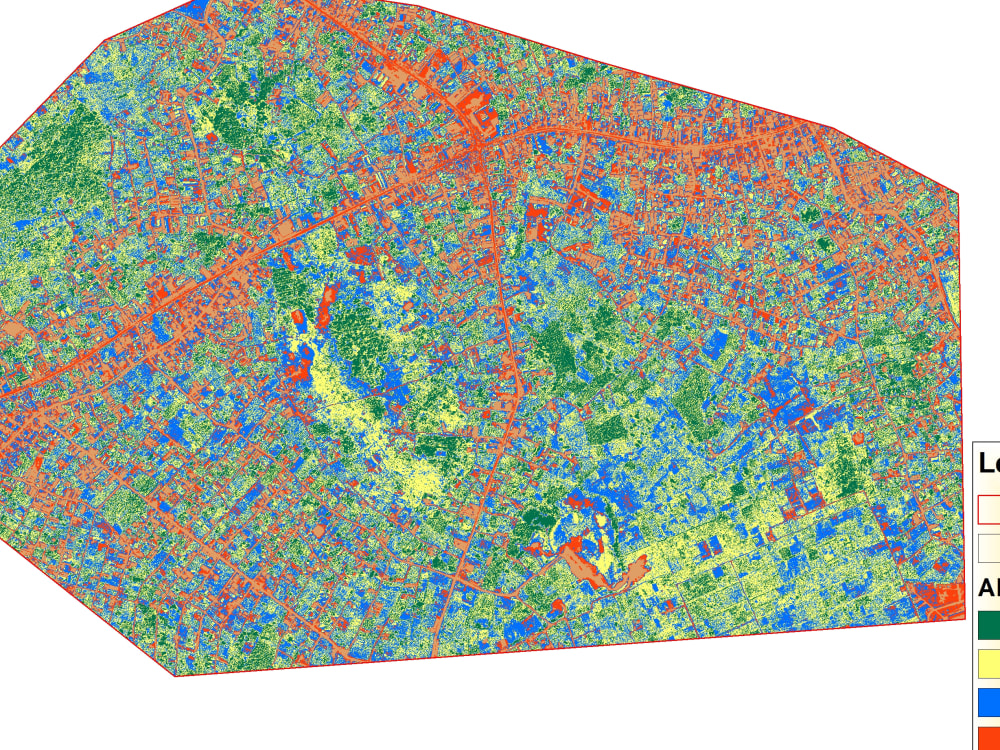 A professional gis spatial analysis, remote sensing job done | Upwork