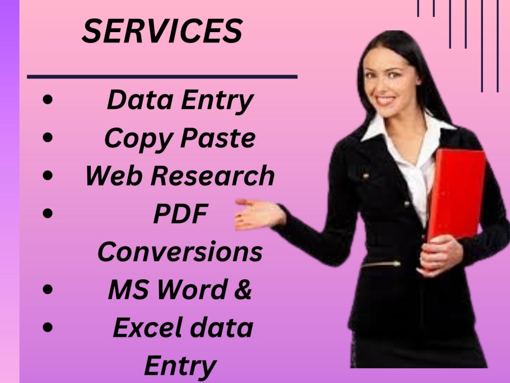 Precise and timely data entry solutions tailored to your project's needs. | Upwork