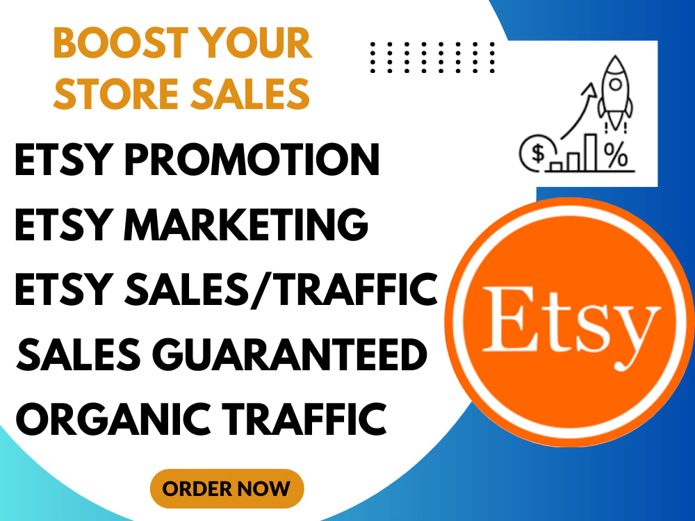An etsy store promotion and etsy marketing to get sales | Upwork