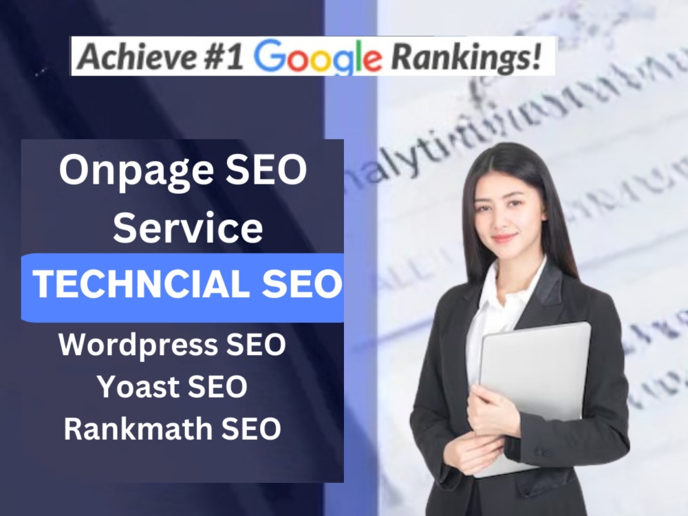 Complete website onpage SEO and technical optimization with rankmath, yoast | Upwork