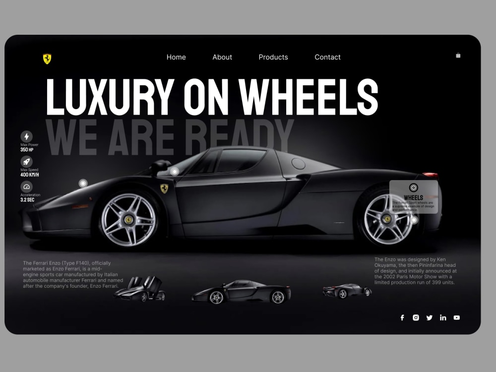 The spectacular and very carefully worked Ferrari Enzo project | Upwork