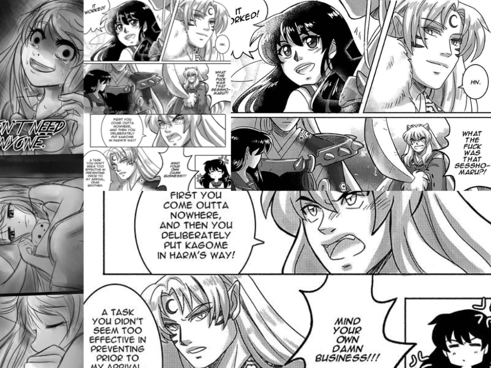 A comic book page anime and manga illustration | Upwork