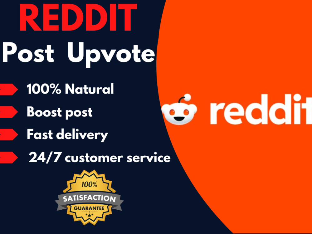 Organic reddit post upvotes | Upwork