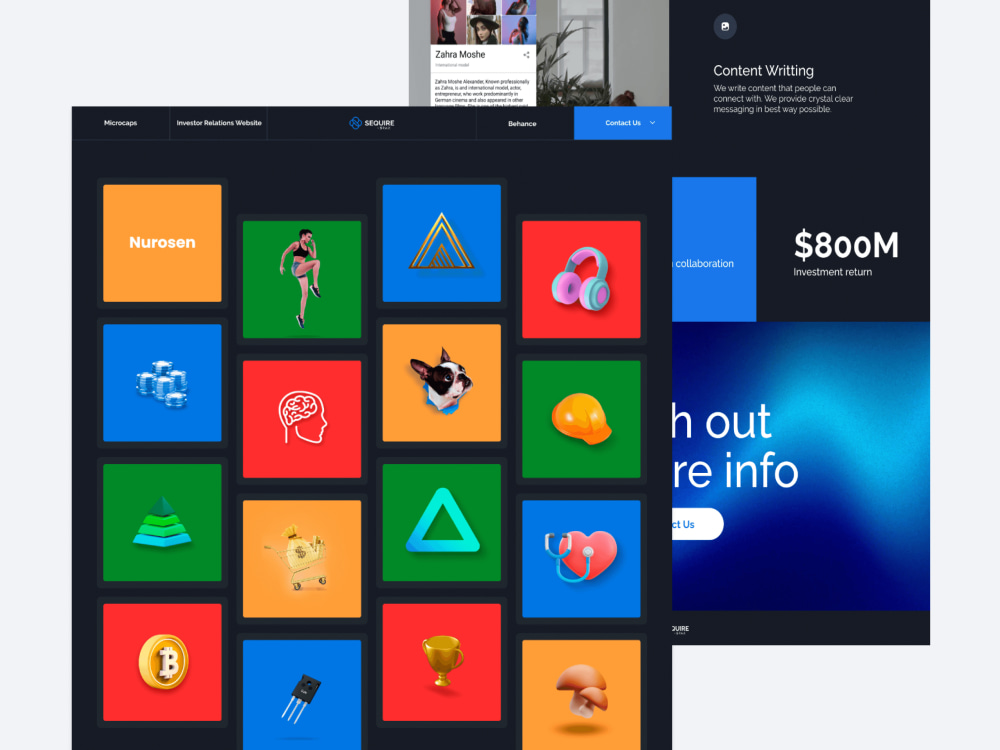 Unique Landing Page Design | Upwork