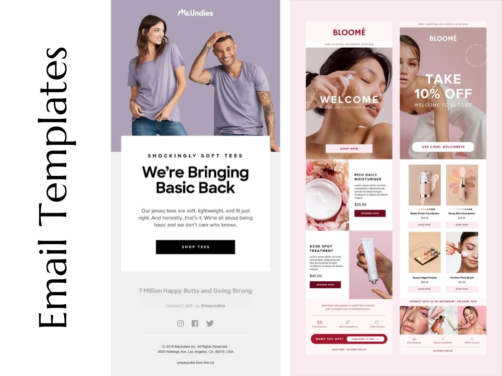 Editable & Responsive Mailchimp Campaigns | Template | Newsletters | Upwork