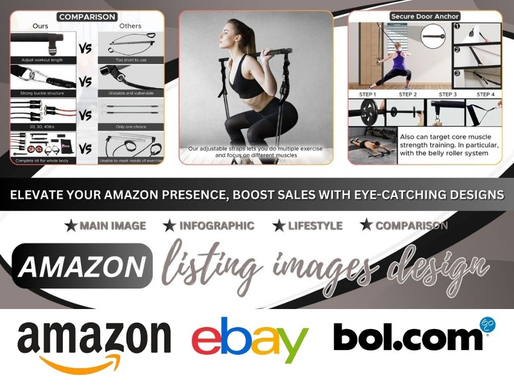Professional amazon and bol product infographic lifestyle & EBC images ...