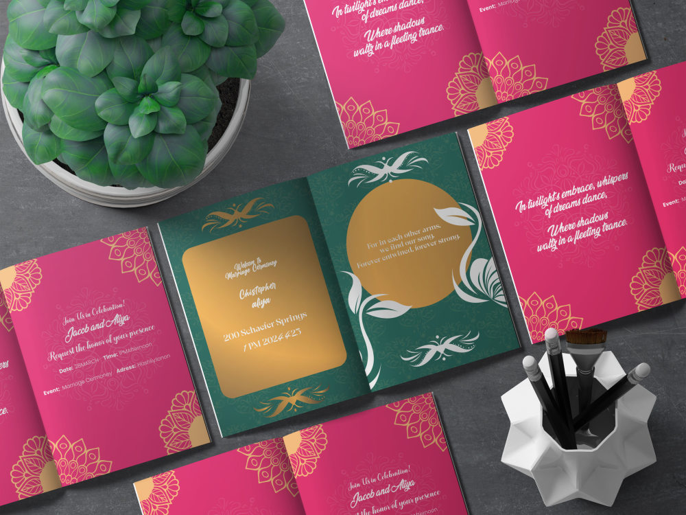 Stunning Weeding Invitation Card Designs on Upwork! | Upwork