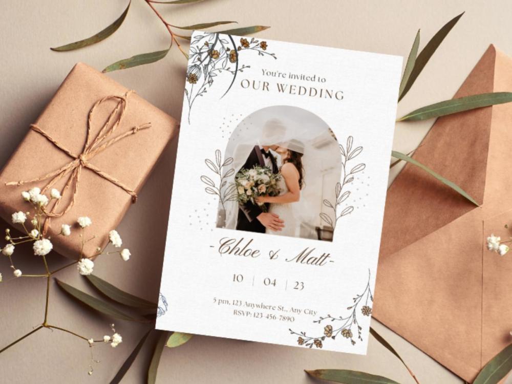 Perfect wedding invitation card | Upwork