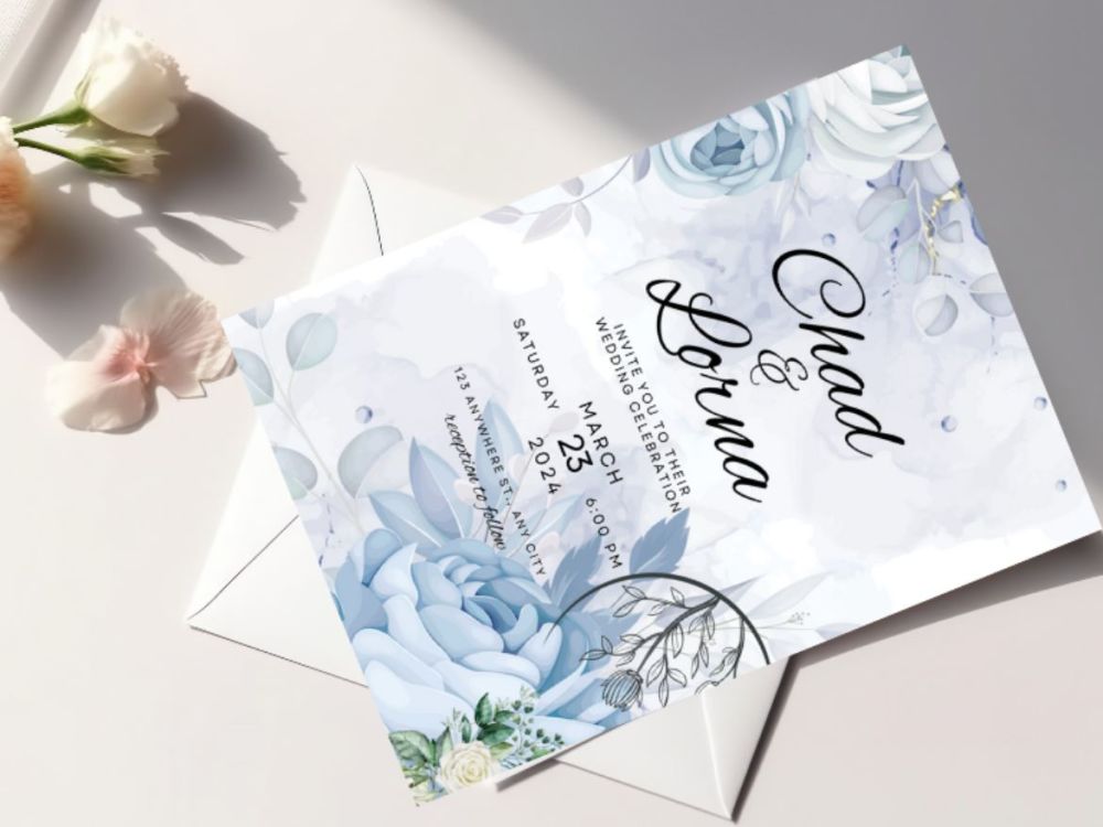 Perfect wedding invitation card | Upwork