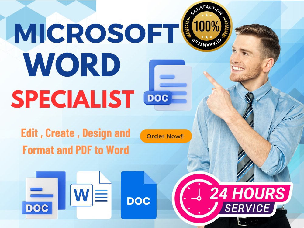 Professional word document design and formatting services | Upwork
