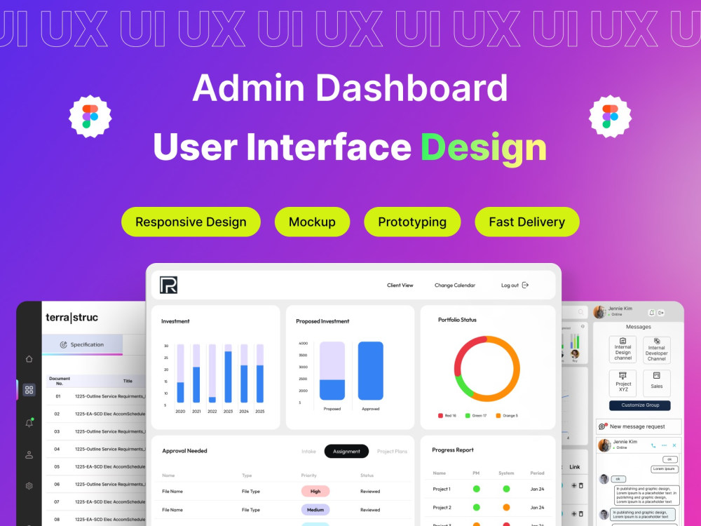 Dashboard & admin panel UI UX for Website & Mobile apps | Dashboard ...