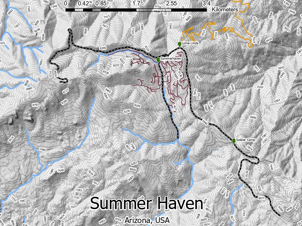 3D contour and topographic map | Upwork