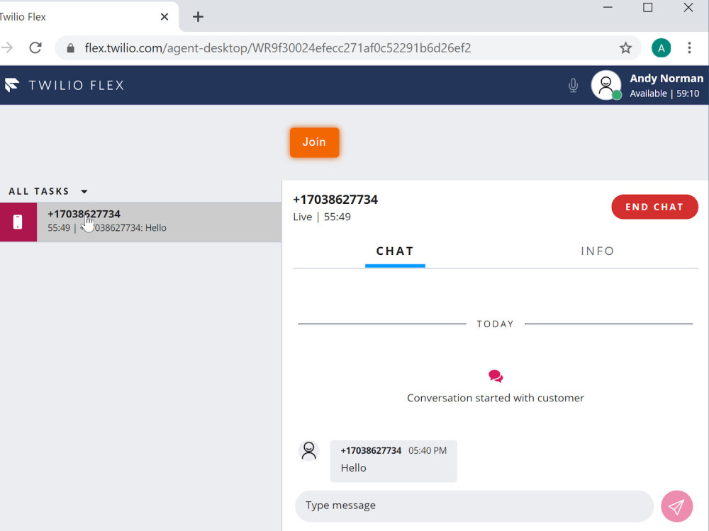 A Twilio Flex Developer | Upwork