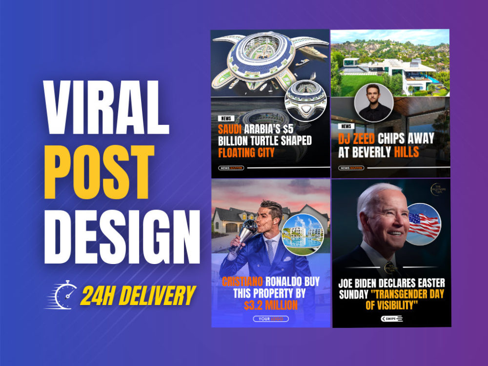 Eye Catching News Instagram Posts Design And Viral Content | Upwork