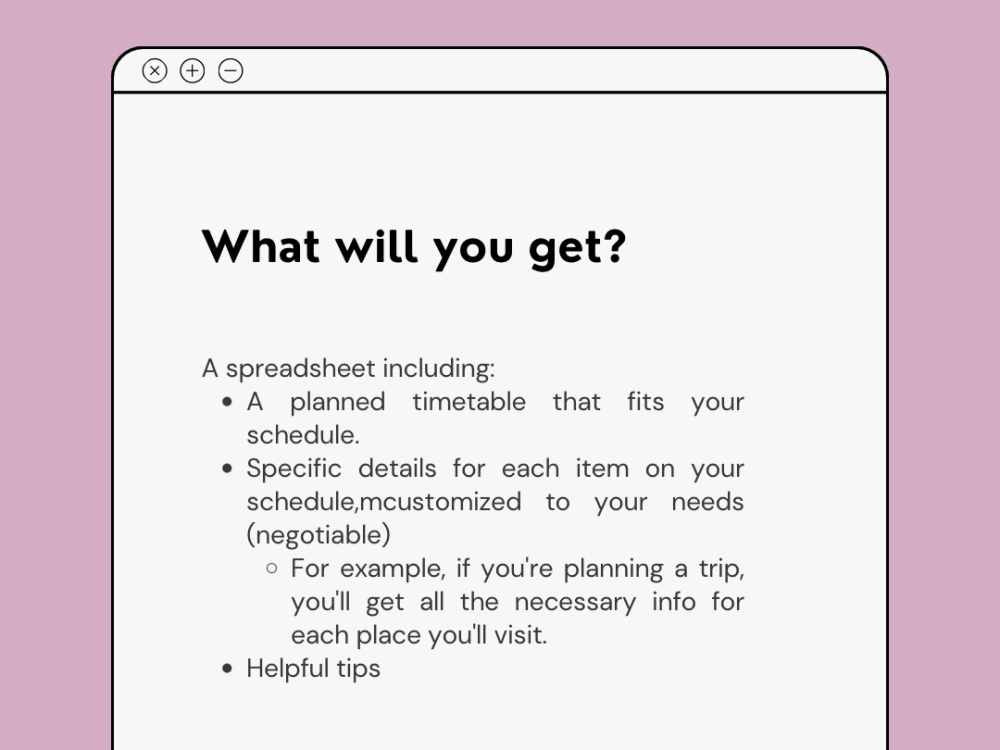 Perfect and Neat Schedule for Your Busy Day | Upwork
