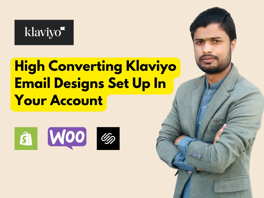 Your email templates designed and campaigns setup by klaviyo expert ...