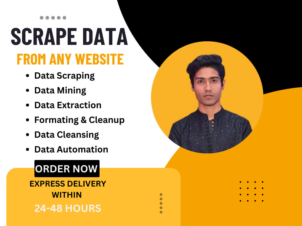 Data Scraping, Extraction, Web scraping from any source with 100% ...