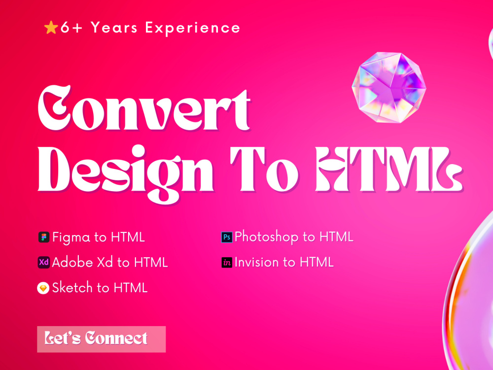 PSD Adobe XD FIGMA to Website Responsive React JS HTML CSS, WordPress | Upwork