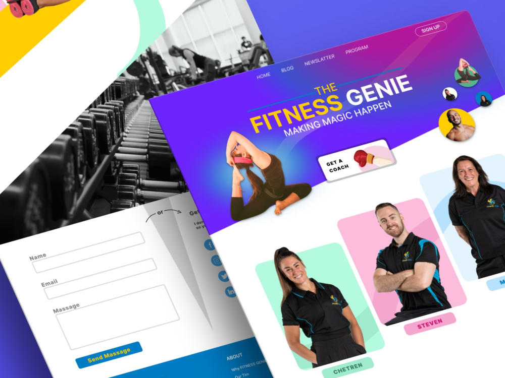 Develop gym and fitness website,design wellness and yoga web | Upwork